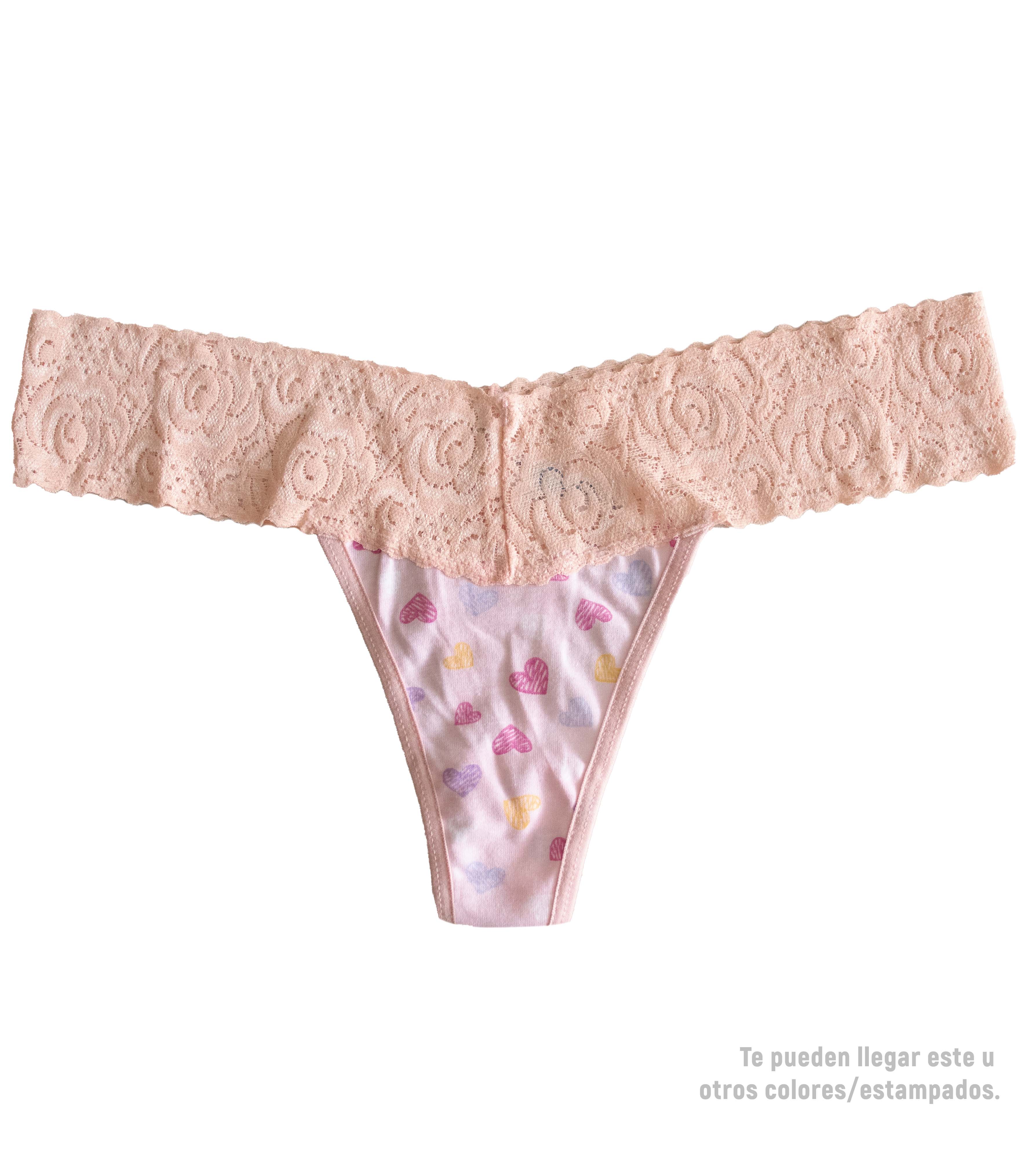 Paquete x3 brasilera con encaje en la cintura– Feria del Brasier